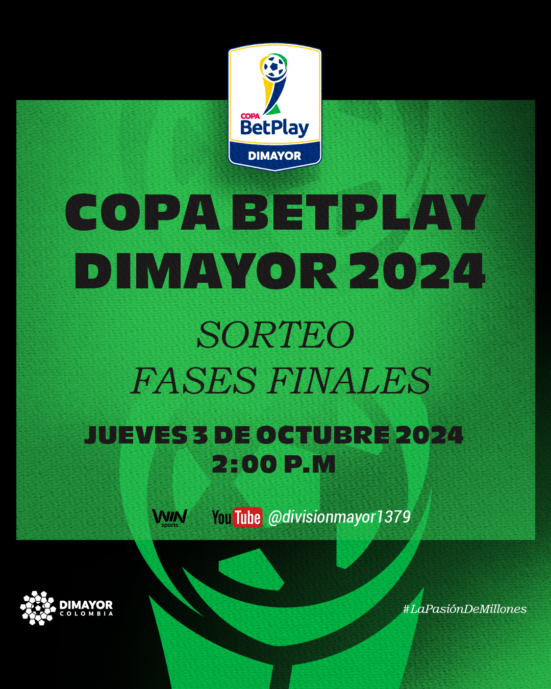 Pautas del sorteo de las fases finales de la Copa BetPlay DIMAYOR 2024 - Dimayor