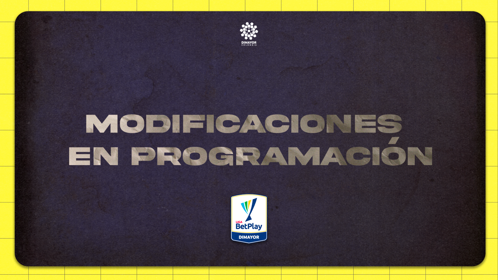 Programaciones Competencias DIMAYOR 2025 - Dimayor